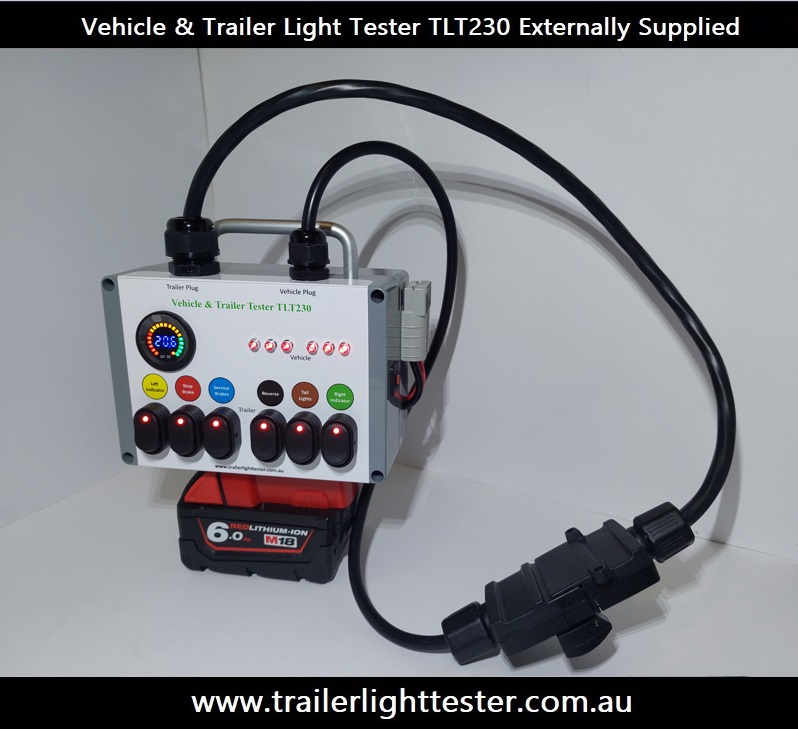 12 – 24 volt DC Vehicle & Trailer Light Tester 20 Amp unit – Bring Your ...